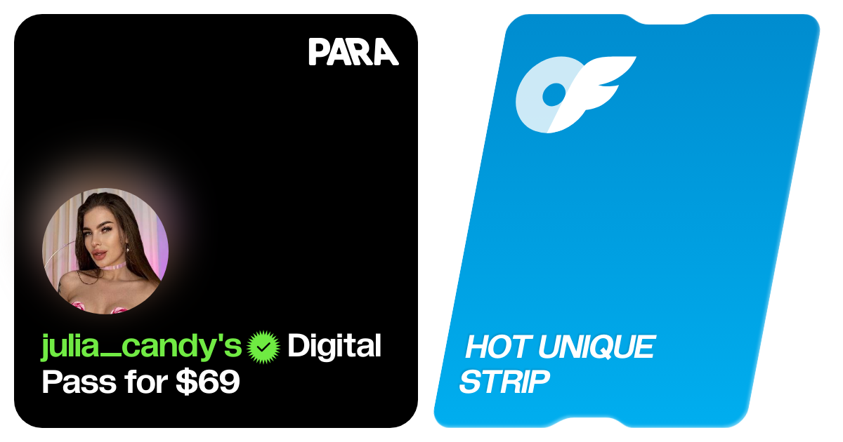 HOT UNIQUE STRIP · julia_candy