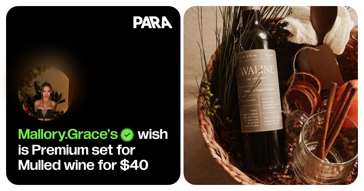 Premium set for Mulled wine · Mallory.Grace