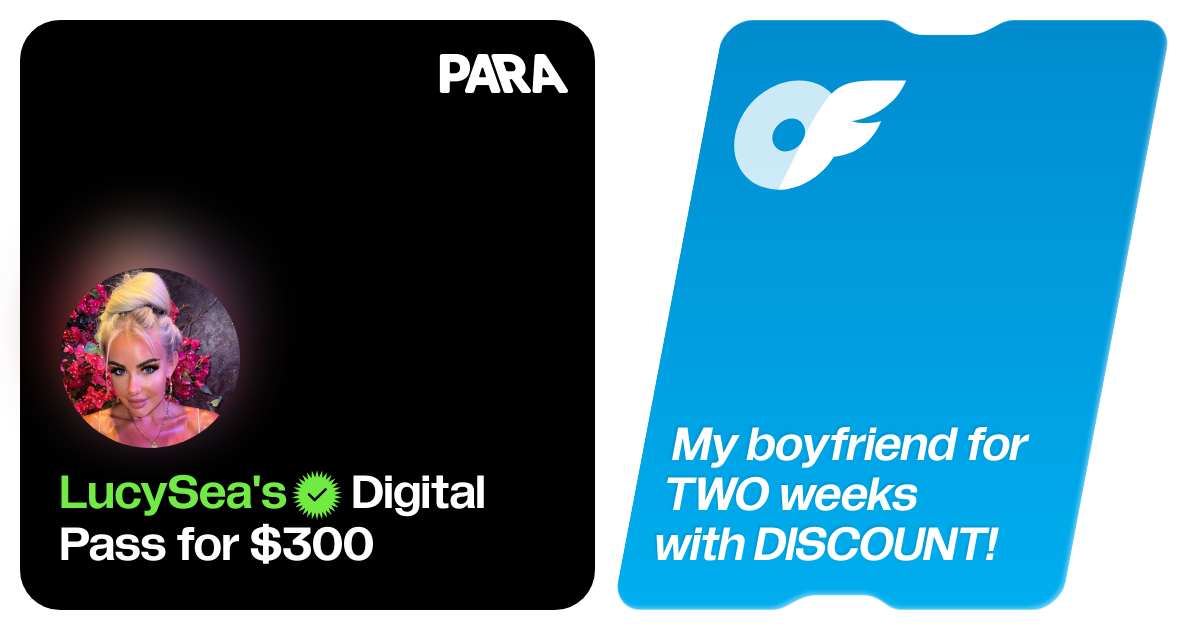 My boyfriend for TWO weeks💞 with DISCOUNT! · LucySea