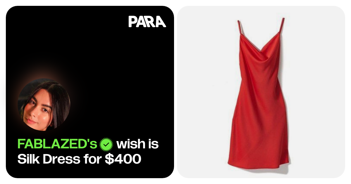 Silk Dress · FABLAZED