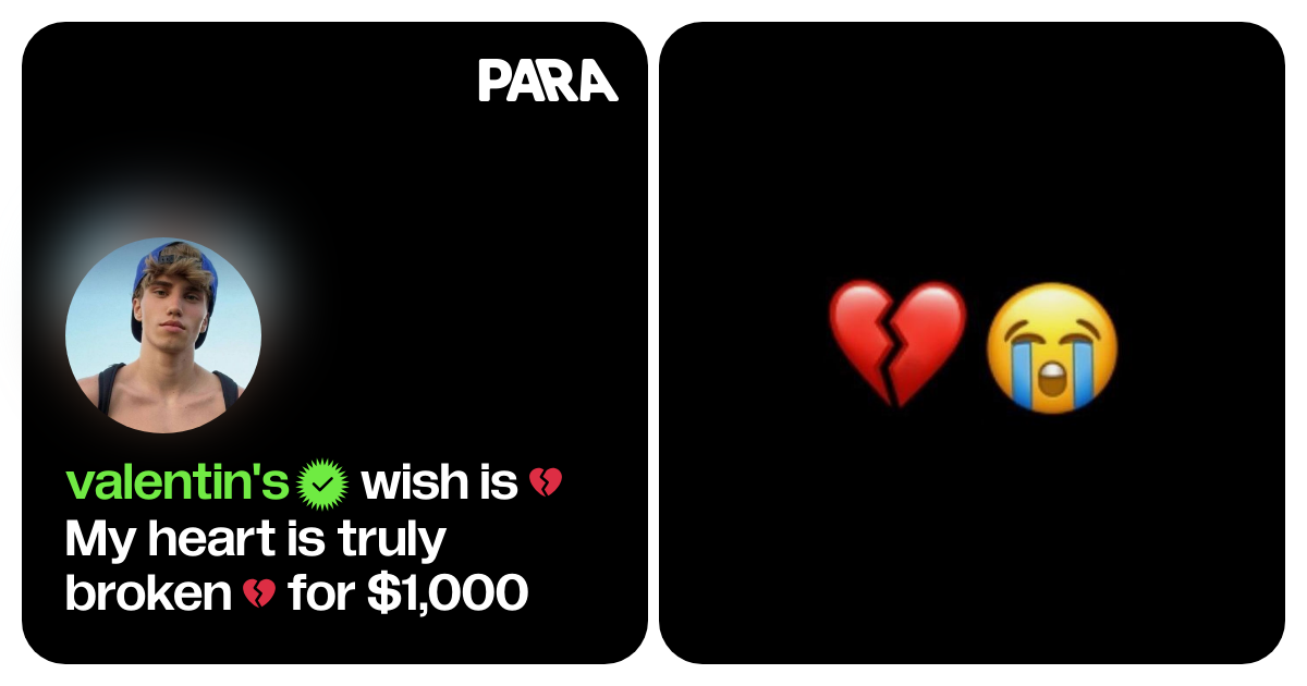 💔 My heart is truly broken 💔 · valentin