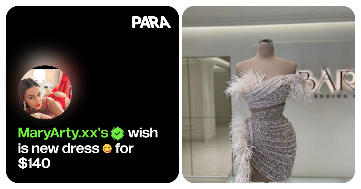 new dress 😋 · MaryArty.xx