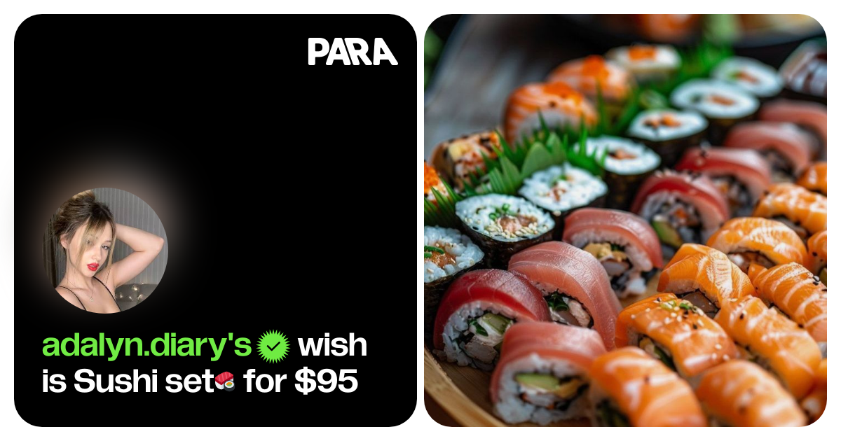 Sushi set🍣 · adalyn.diary