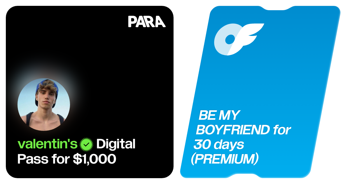 BE MY BOYFRIEND for 30 days (PREMIUM) · valentin