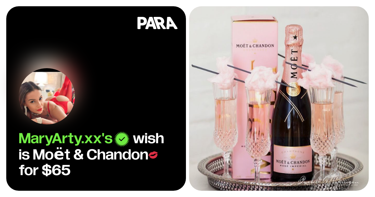 Moët & Chandon💋 · MaryArty.xx