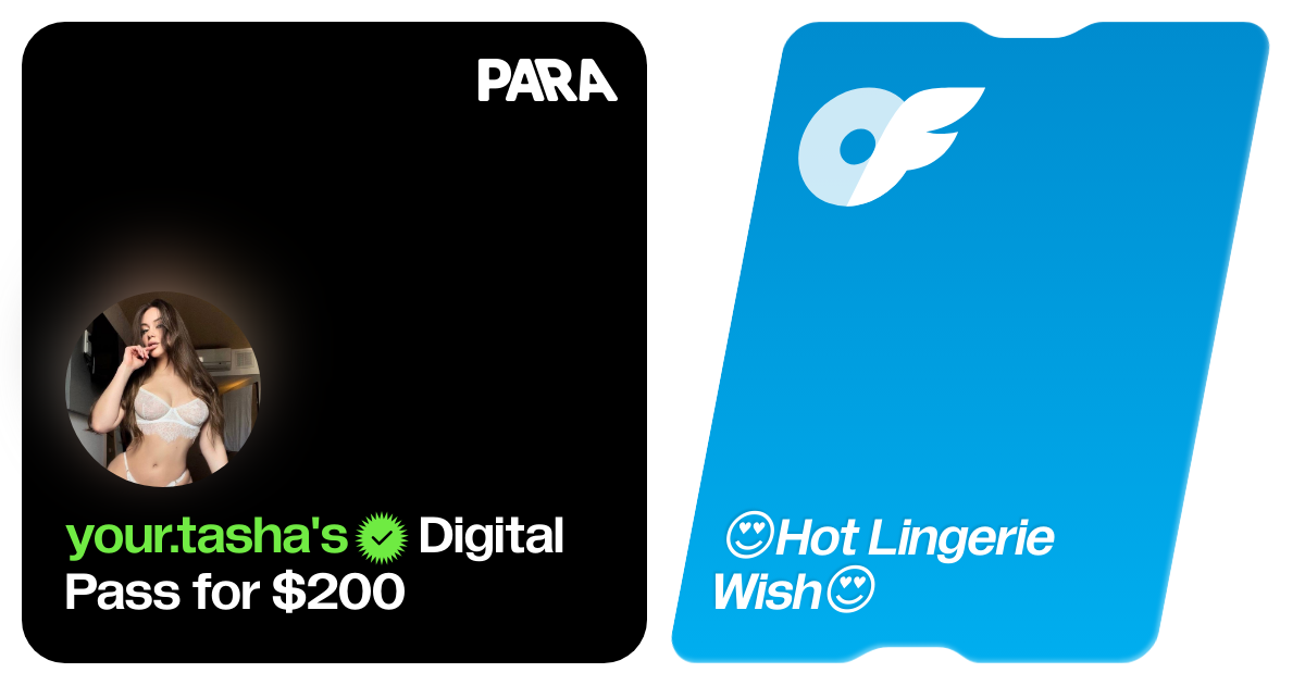 😍Hot Lingerie Wish😍 · your.tasha