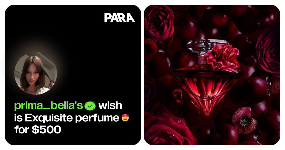 Еxquisite perfume 😍 · prima_bella