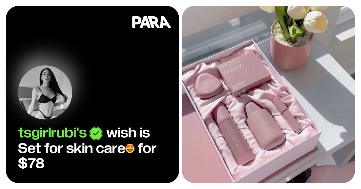 Set for skin care🤩 · tsgirlrubi