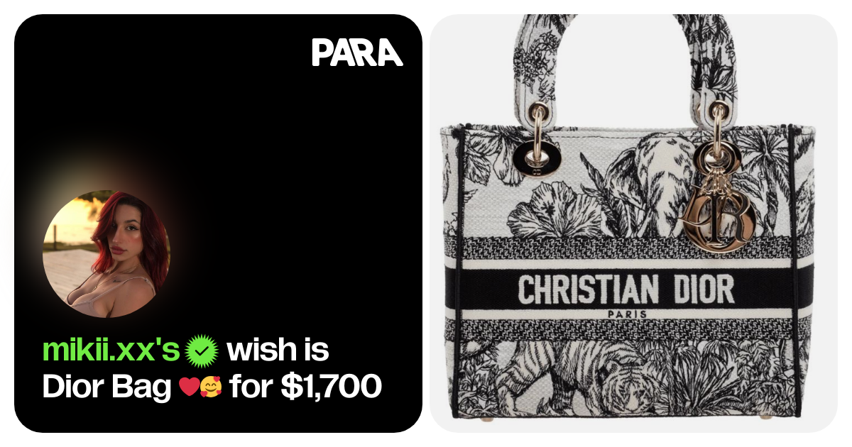 Dior Bag ️🥰 · mikii.xx