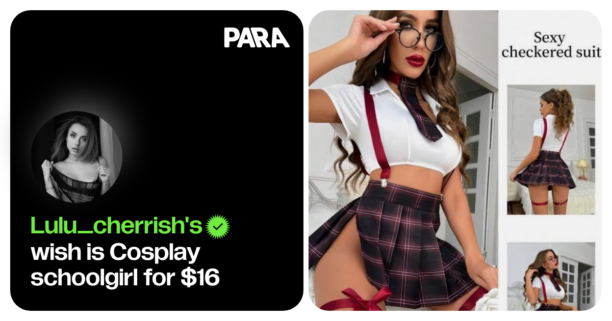 Cosplay schoolgirl · Lulu_cherrish