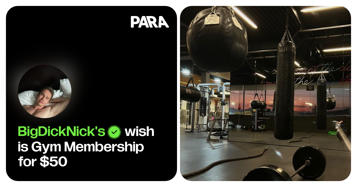 Gym Membership · BigDickNick
