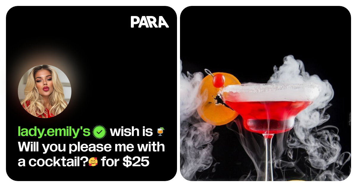 🍹Will you please me with a cocktail?🥰 · lady.emily