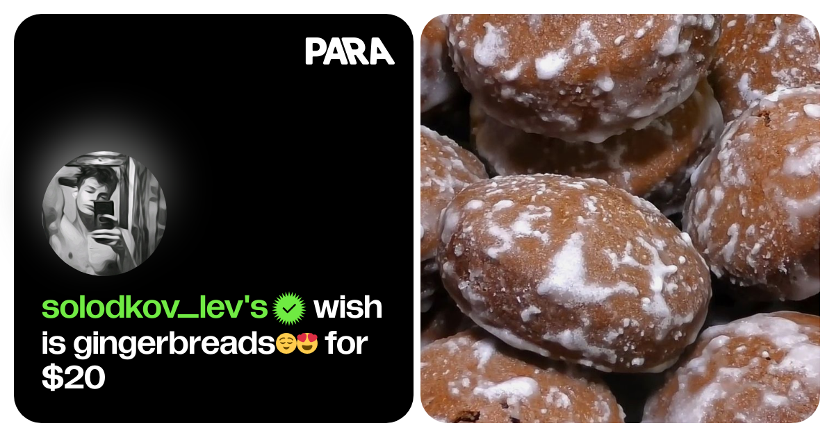 gingerbreads😌😍 · solodkov_lev