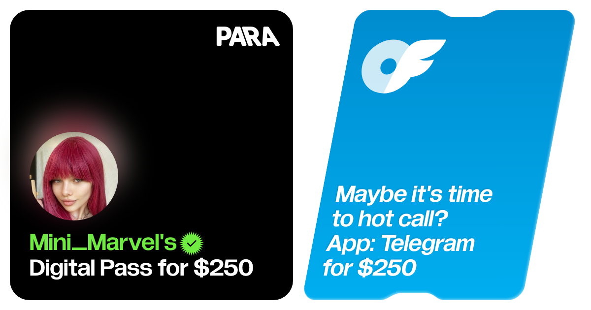Maybe it's time to hot call?🥰 App: Telegram for $250 · Mini_Marvel