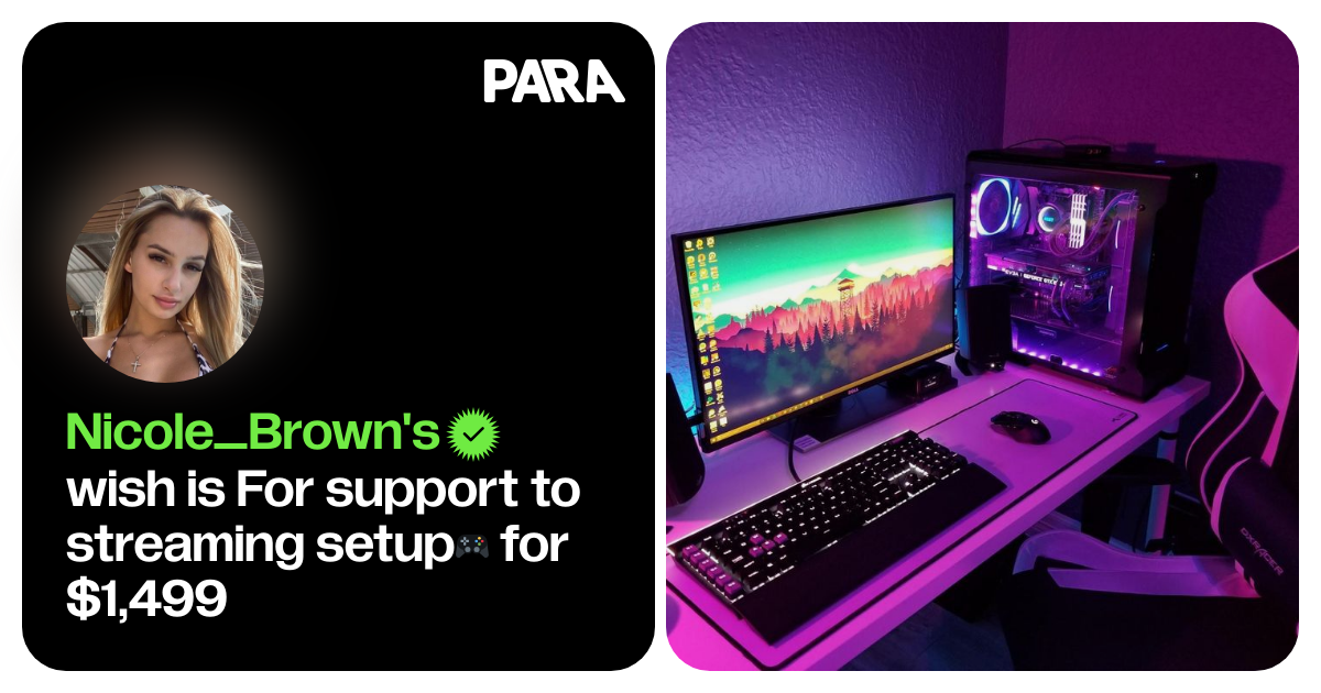 For support to streaming setup🎮 · Nicole_Brown