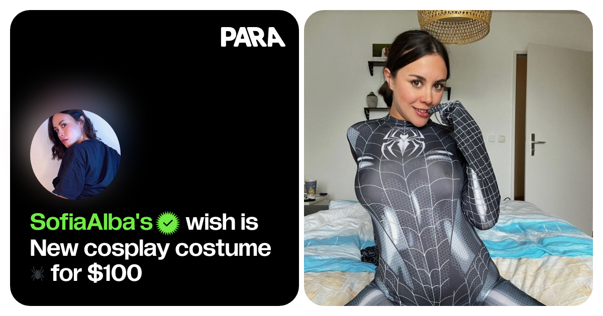 New cosplay costume 🕷 · SofiaAlba