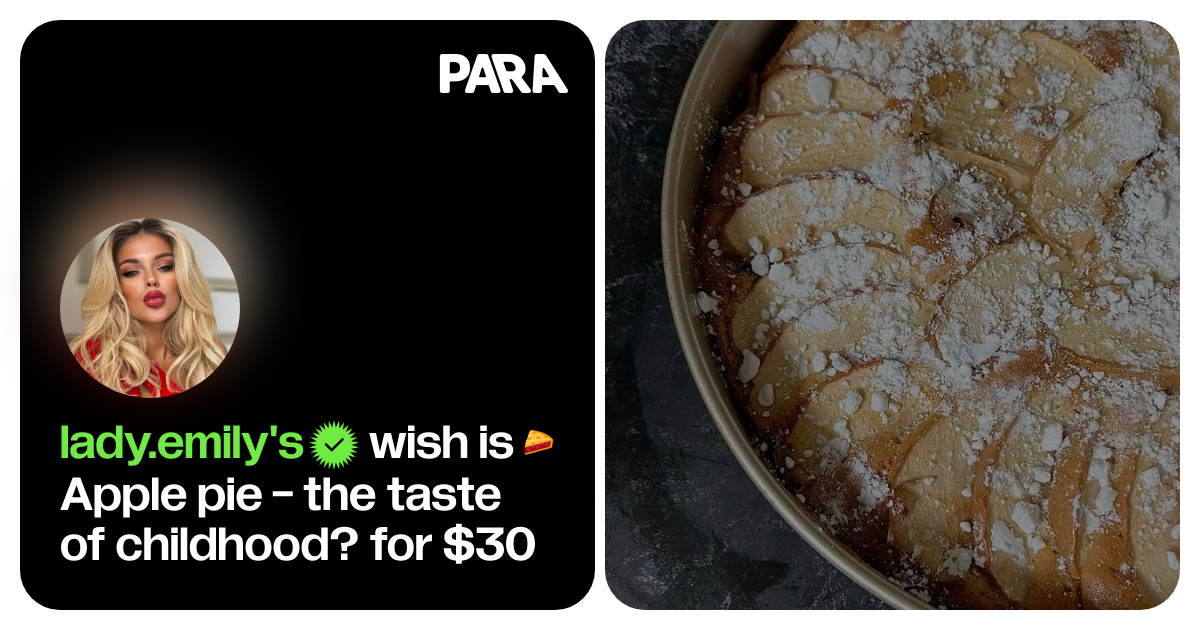 🥧 Apple pie - the taste of childhood? · lady.emily