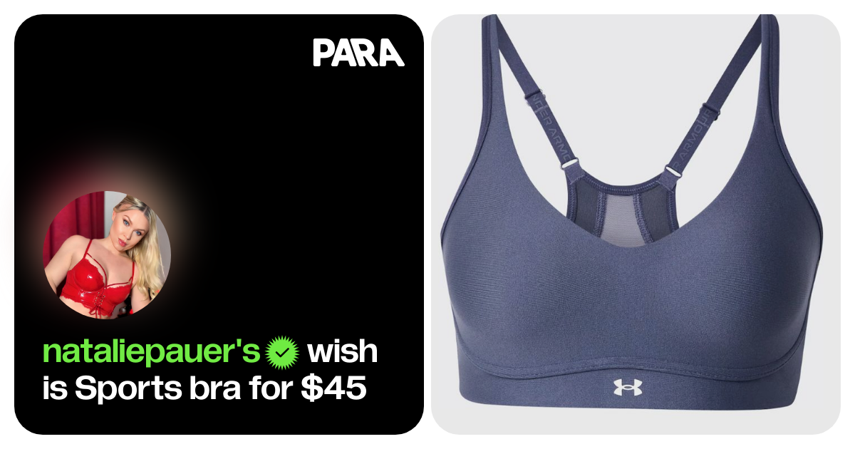 Sports bra · nataliepauer