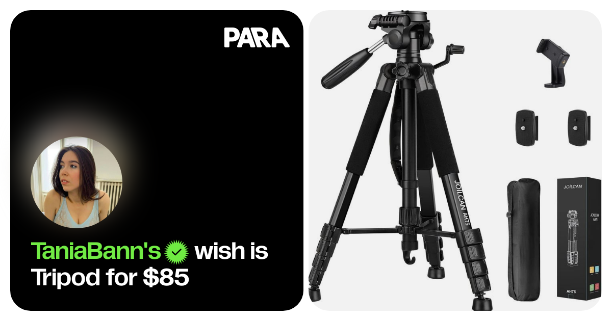 Tripod · TaniaBann