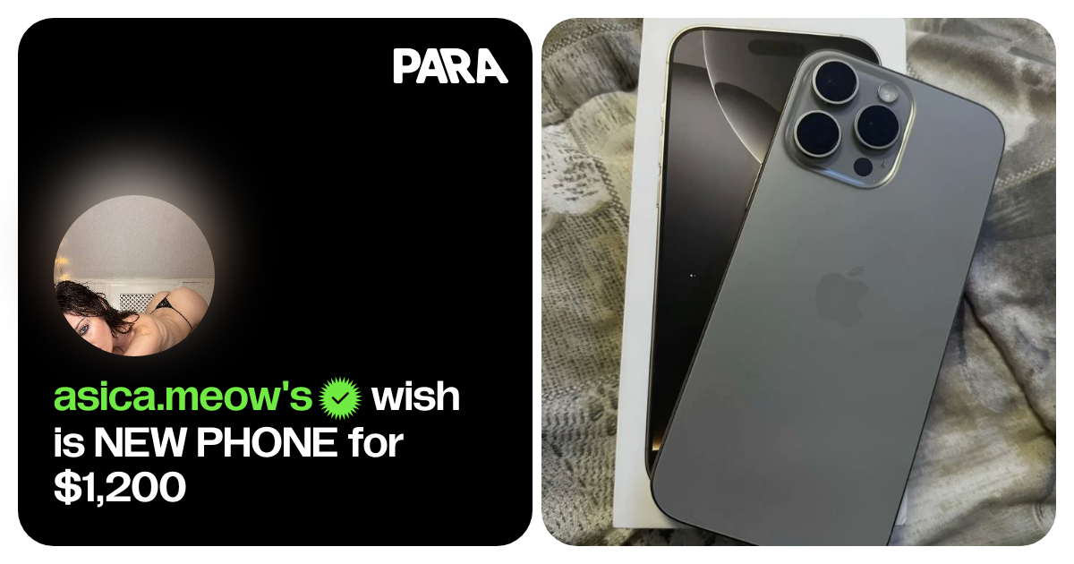 NEW PHONE · asica.meow