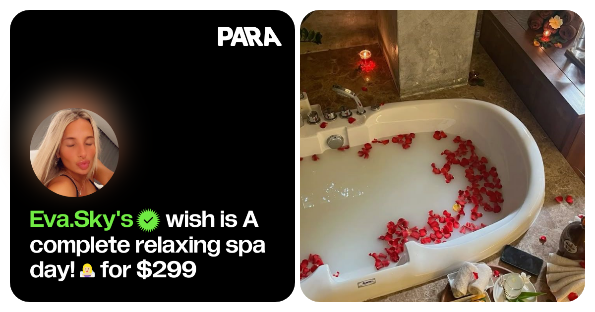 A complete relaxing spa day! 🧖🏼‍♀️ · Eva.Sky