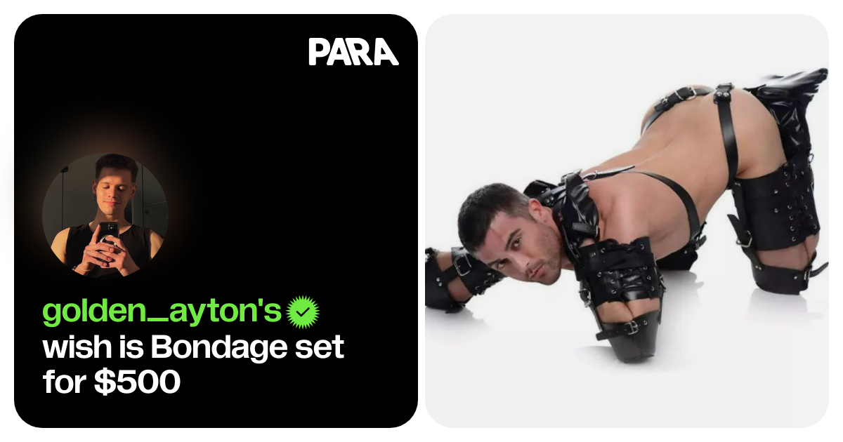 Bondage set · golden_ayton