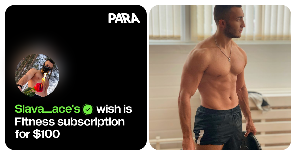 Fitness subscription · Slava_ace